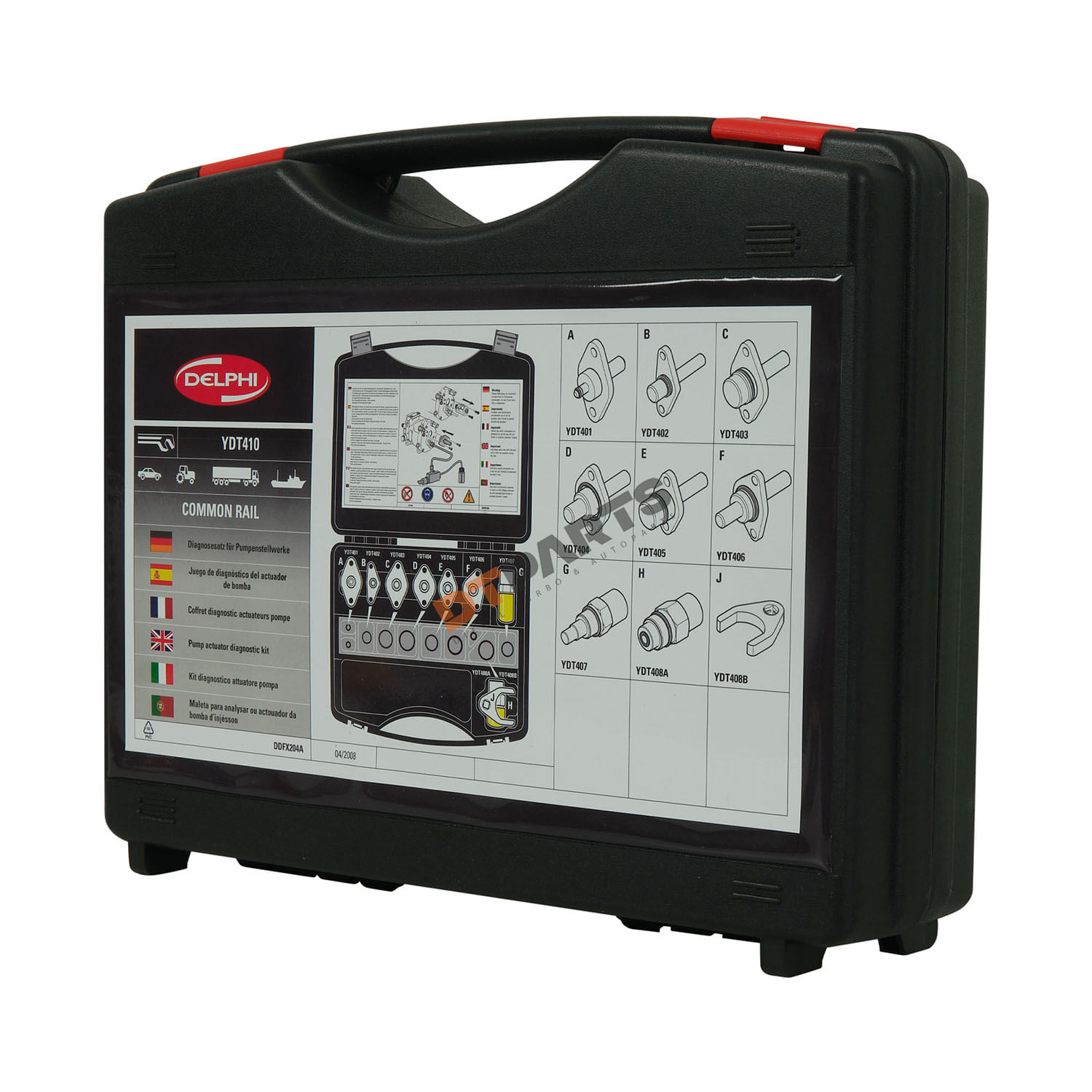 Kit de diagnóstico de actuador falso Delphi YDT410 - DTPARTS